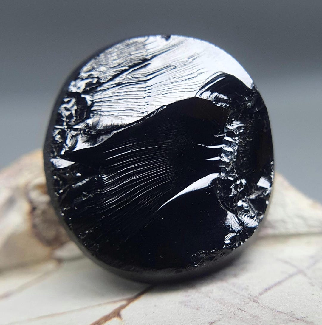 20.44 Rare Black Spinel (pleonaste) Natural From Thailand Kanchanaburi ...