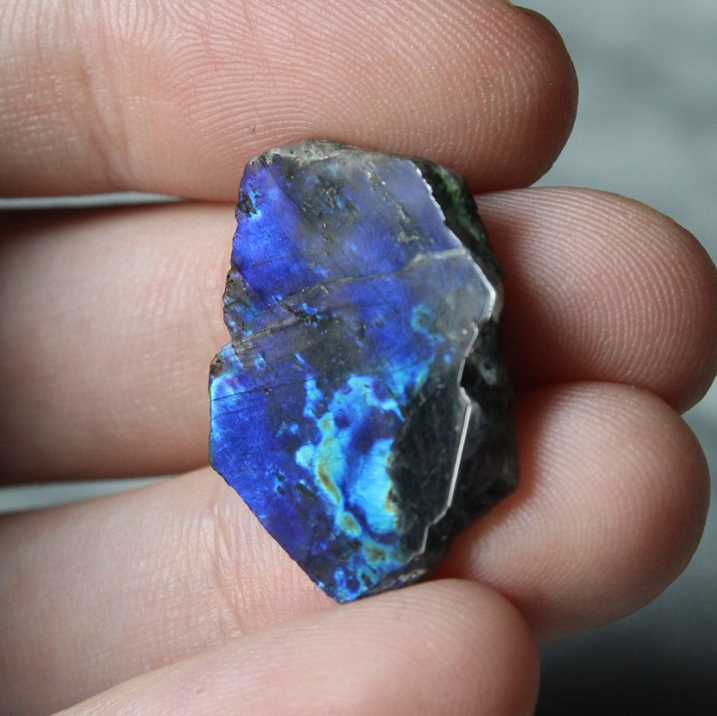 2.3 Finnish Spectrolite REAL Authentic Blue Spectrolite From Finland ...