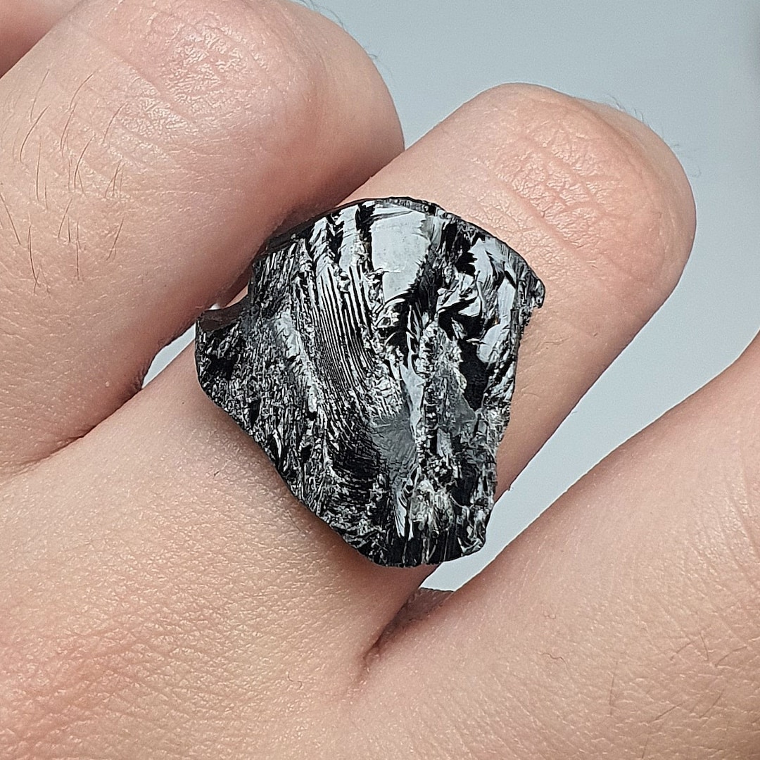 Raw Black Spinel Cabochon, Natural Pleonaste Gemstone, Thailand Origin ...