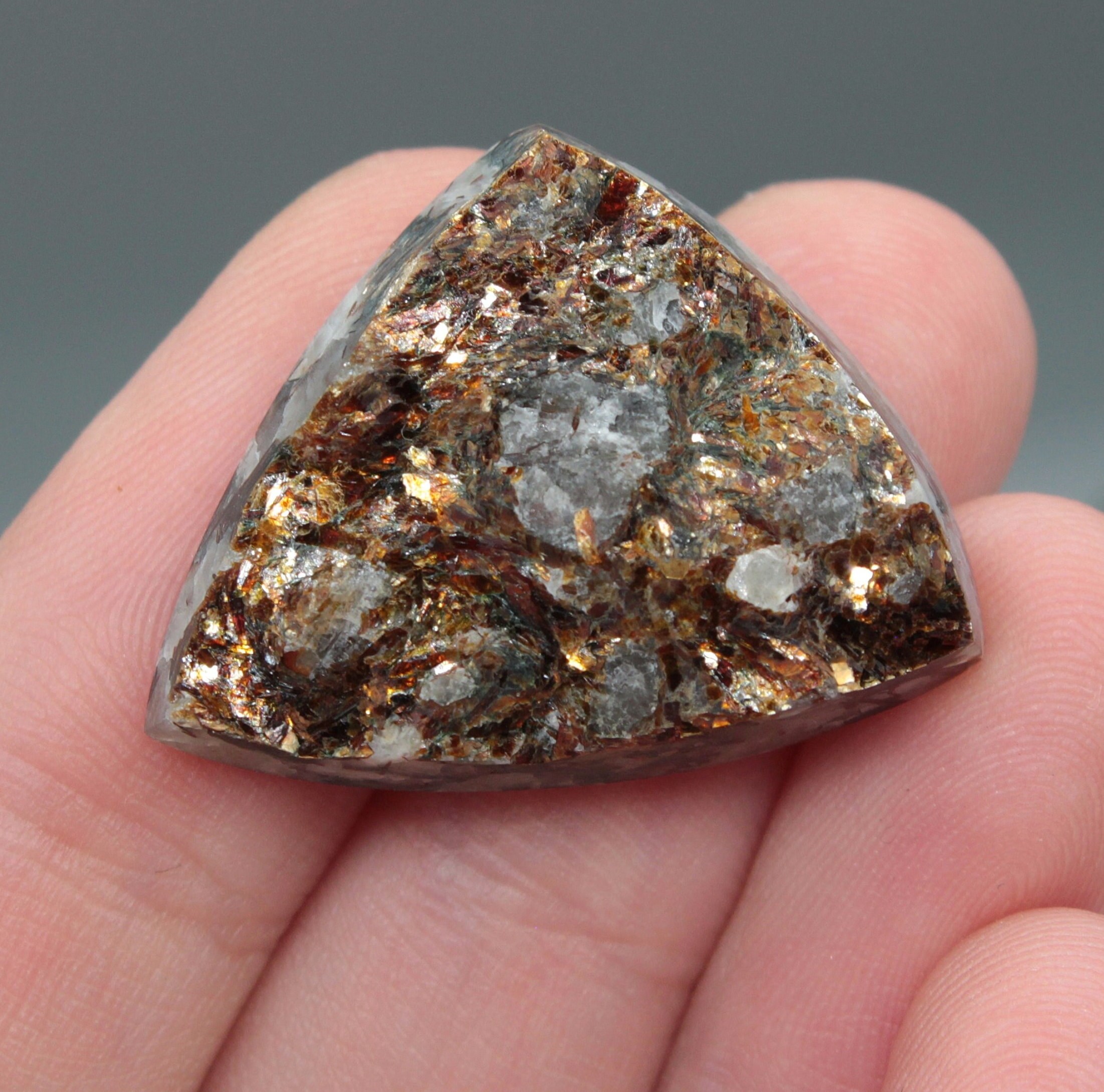 5.07, Astrophyllite Cabochon Kola Peninsula Eveslogchorr Rough Rare ...