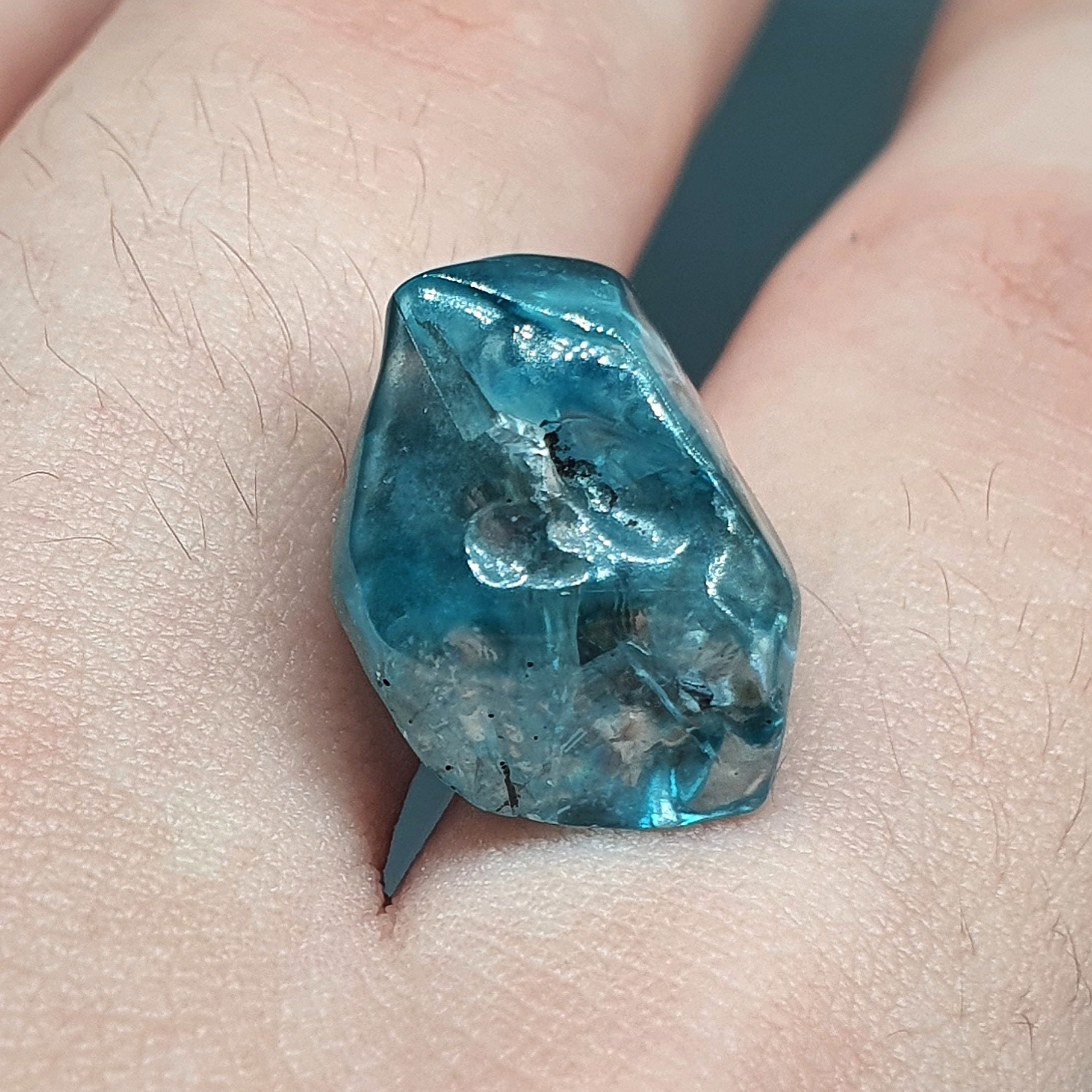 1641 Ct TOP CRYSTAL Natural Blue Zircon Rough Authentic Blue - Etsy