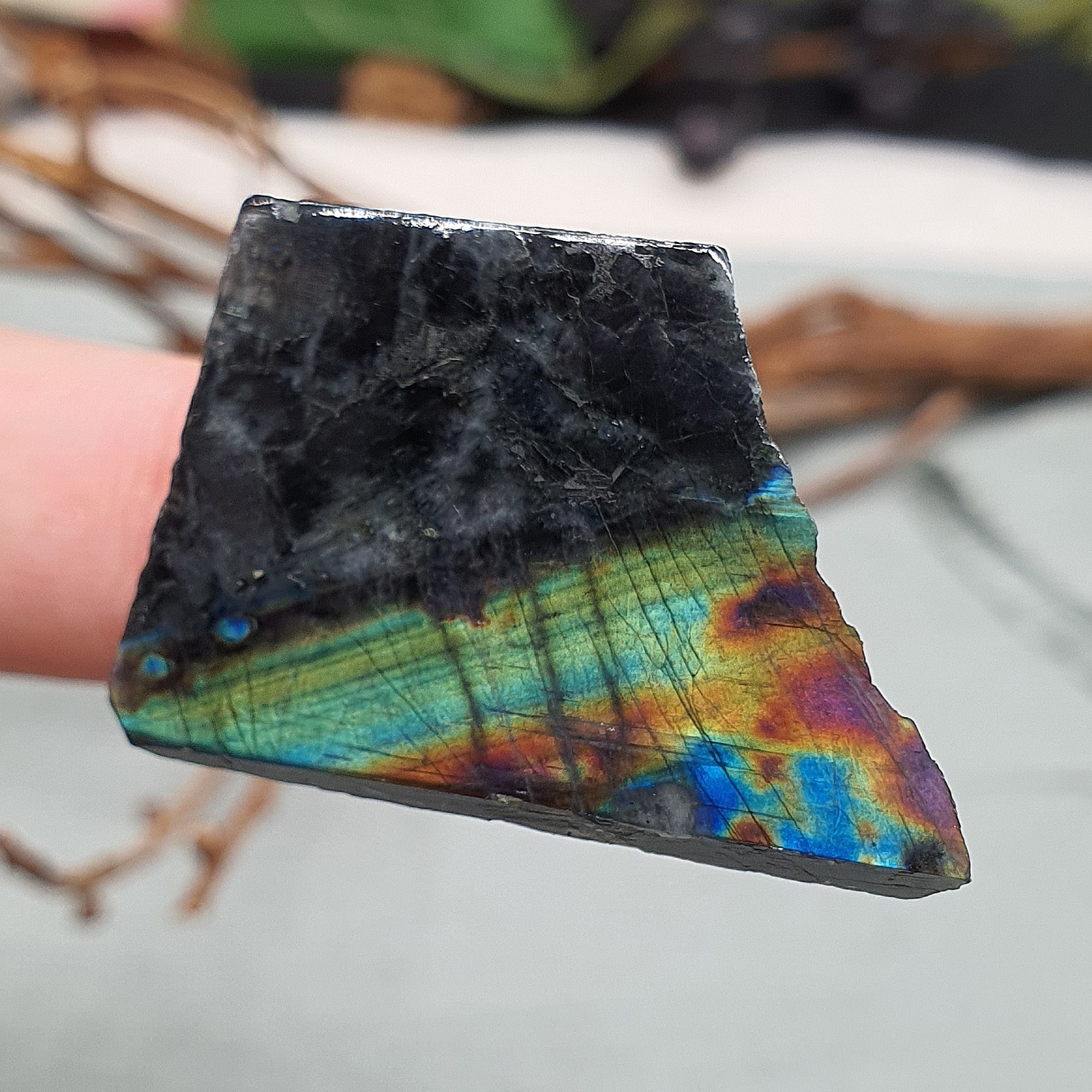 Finnish Spectrolite Ylamaa Finland Labradorite - Etsy