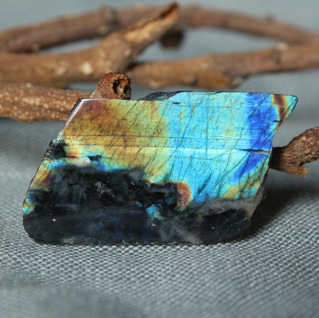 1.65 Finnish Spectrolite REAL Authentic Blue Spectrolite From Finland ...