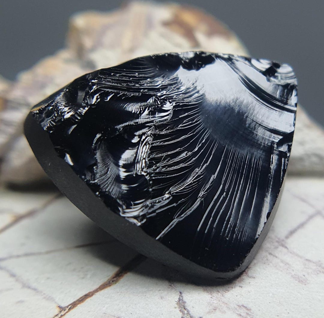 16.64 Rare Black Spinel (pleonaste) Natural From Thailand Kanchanaburi ...