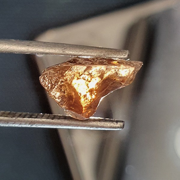 Rough Gemstone Ring - Etsy