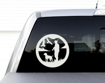 Bird Hunting Decal - Etsy