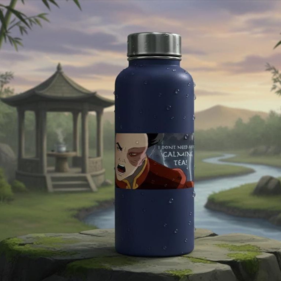 Zuko Calming Tea Sticker or Magnet, Avatar Meme Art, Uncle Iroh Jasmine ...
