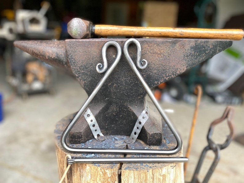 Handmade Cajun Triangle: Forged Steel Percussion Instrument - Etsy