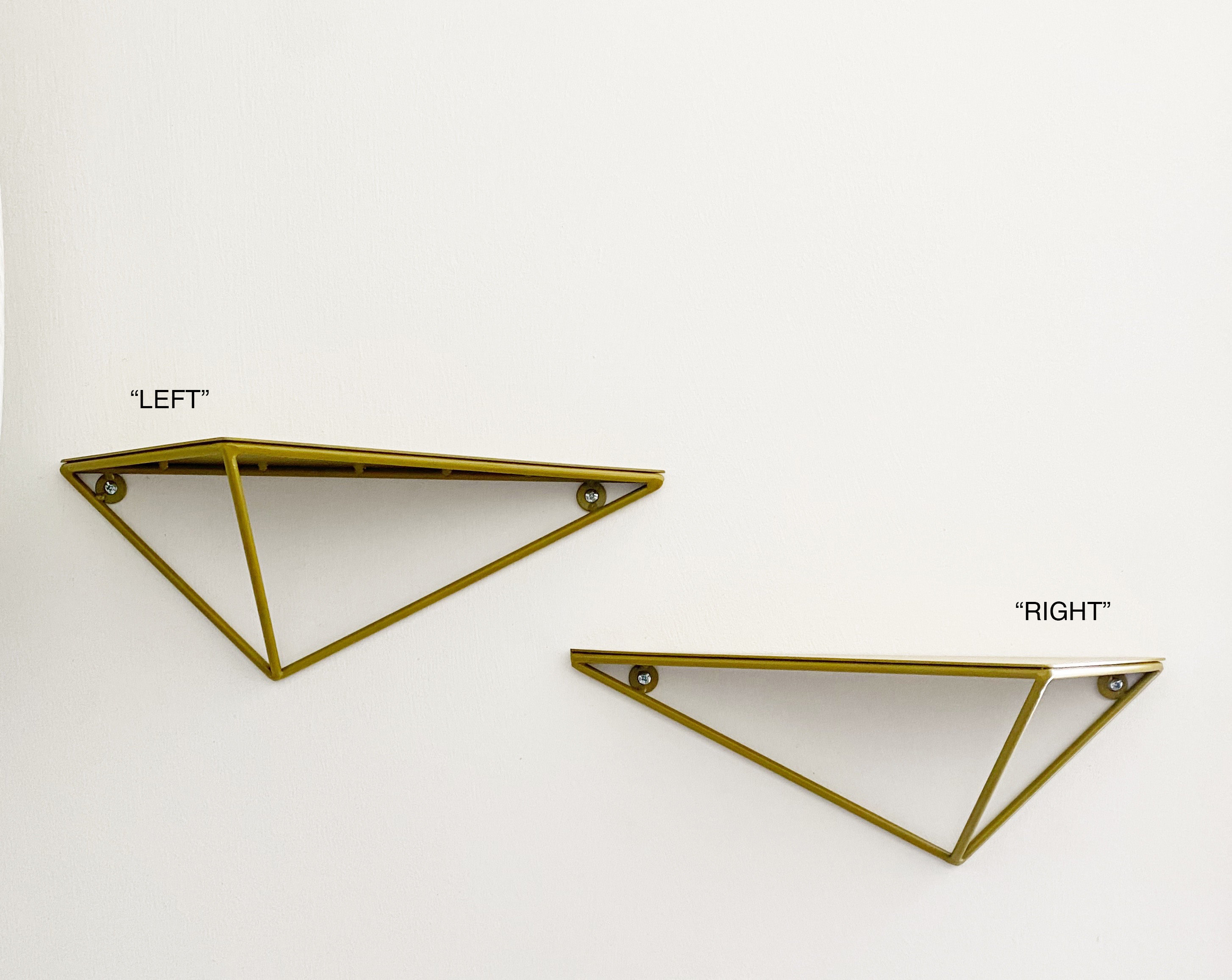 french Mid-Century shelf replica, MCM wall shelf for displaying small ...