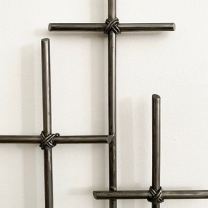 Triple Cross Metal Wall Hanging Sculpture - Etsy