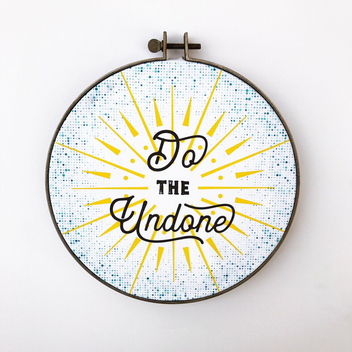 10 INCH Embroidery Hoop Style Metal Frame, Metal Embroidery Frame for ...