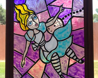 Alice Stained Glass - Etsy