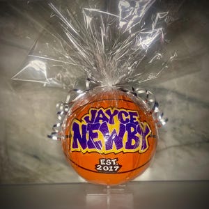 Handpainted Personalized Mini-basketball- ORIGINAL - Etsy