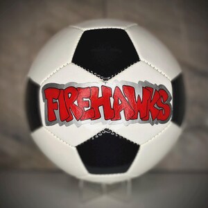 Handpainted Personalized Soccer Ball (name Only) - Etsy