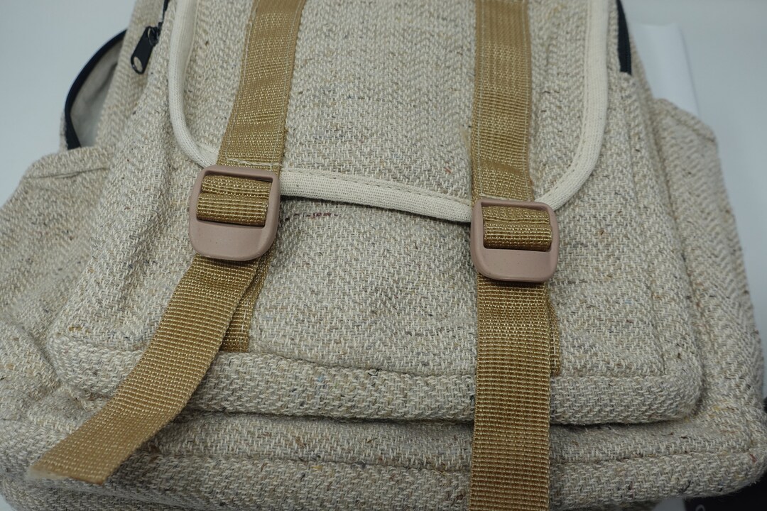 Hemp Backpack | Adventure Natural Eco Bag Large Rucksack | Organic ...