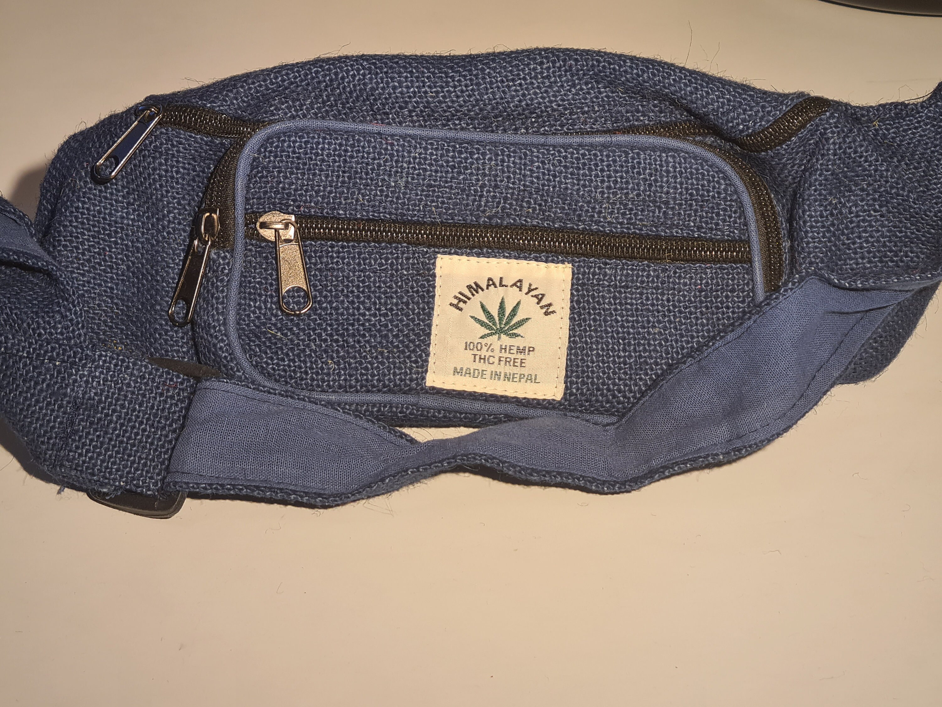 Vintage Hemp Fanny Pack Waist Bag Fanny packs Hip packs | Etsy