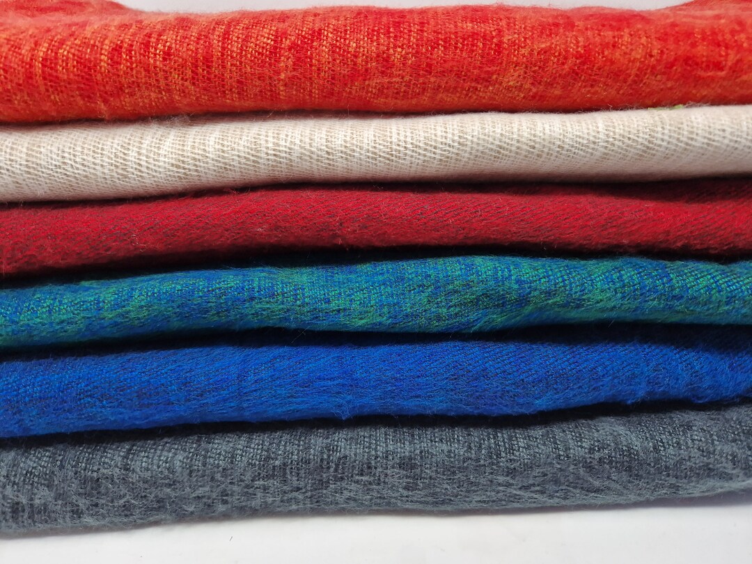 ISMA HANDMADE Yak Wool Shawl, Wrap, Handmade in Nepal, Oversized Warm ...