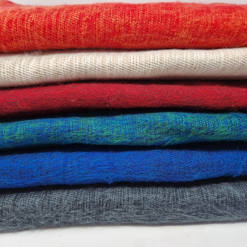 Wool Blanket Black and White - Etsy UK