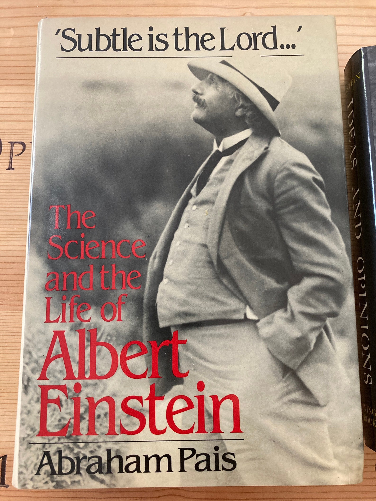 Set of 2 Vintage First Edition Books on Albert Einstein | Etsy