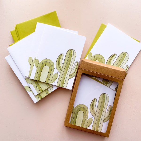 Cactus Card - Etsy