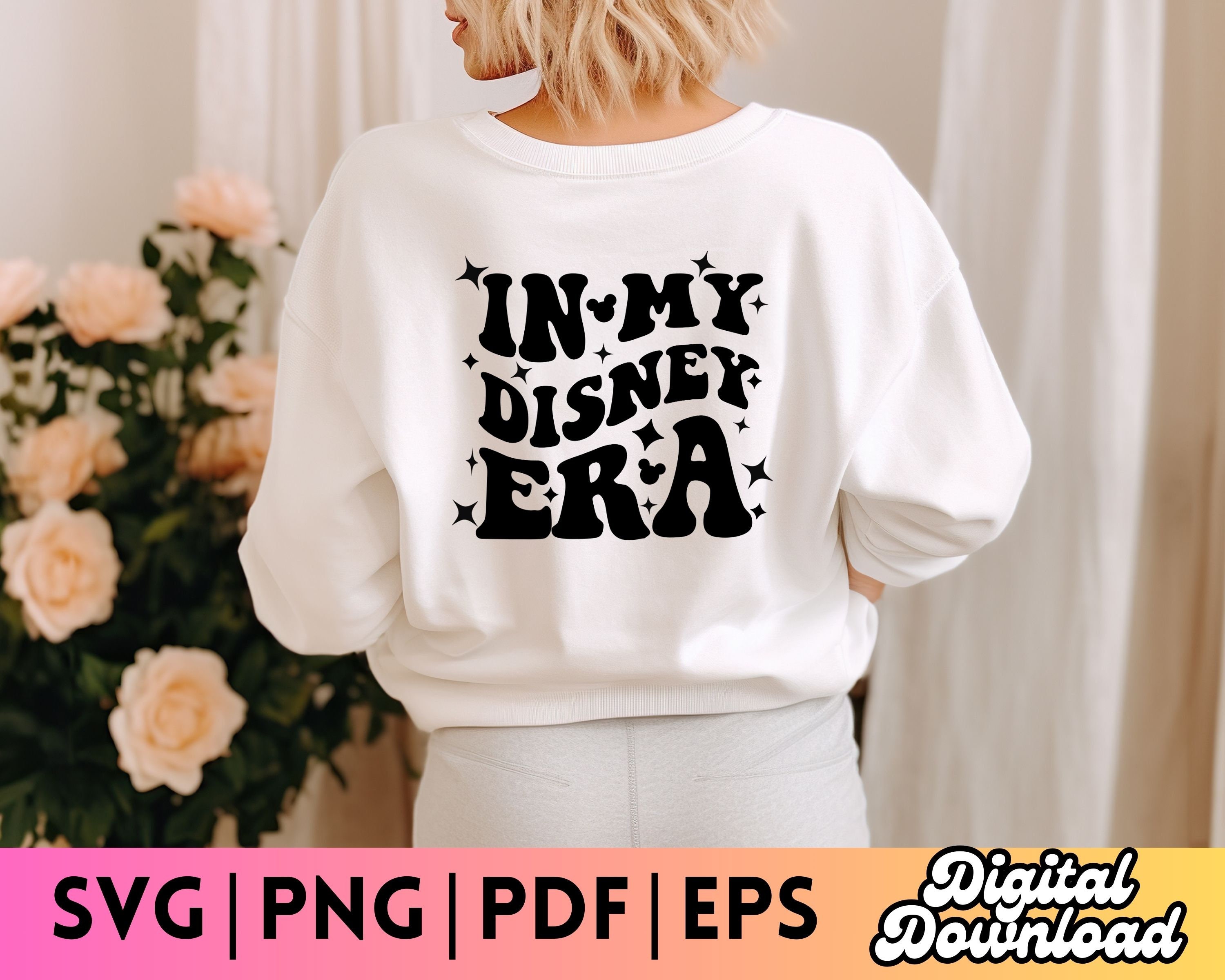 In My D I S N E Y Era, Customize Gift Svg, Vinyl Cut File, Svg, EPS ...