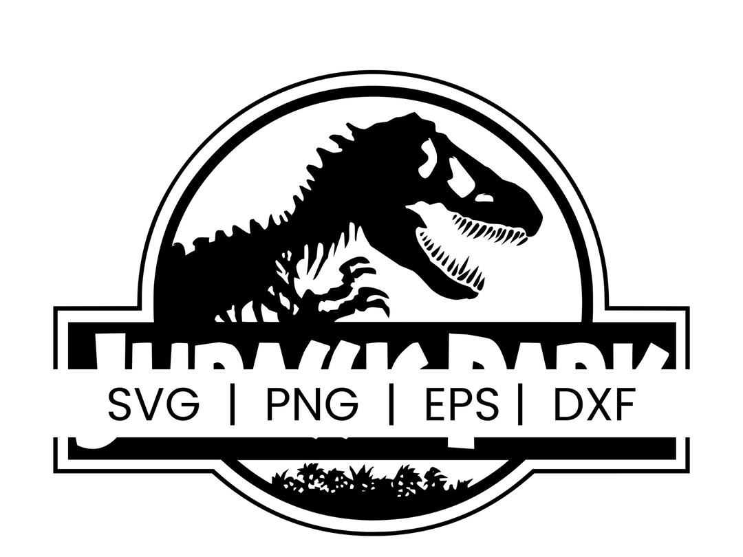 Jurassic Park SVG Logo - Dinosaur Logo SVG Digital Download, Instant ...