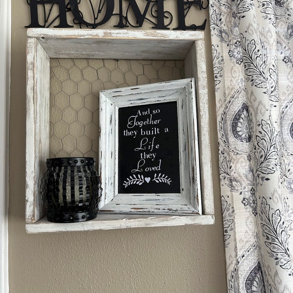 Chicken Wire Shelves - Etsy