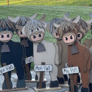 Heffer Standing Cow - Etsy