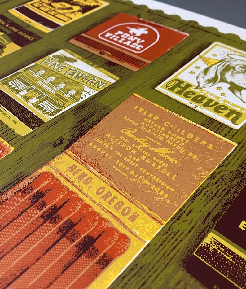 Tyler Childers - Official Gig Poster - Etsy