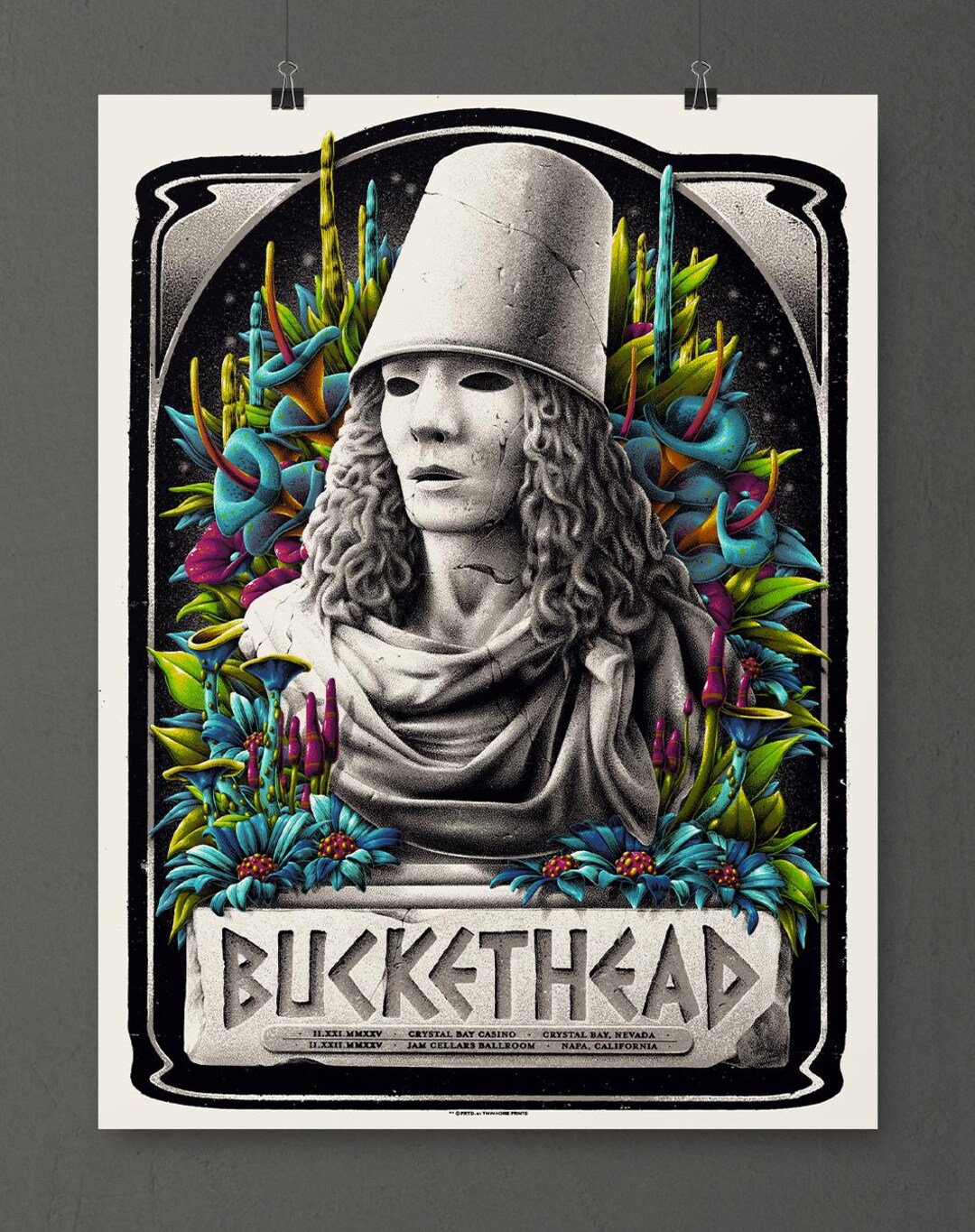 Buckethead - Gig Poster - Etsy