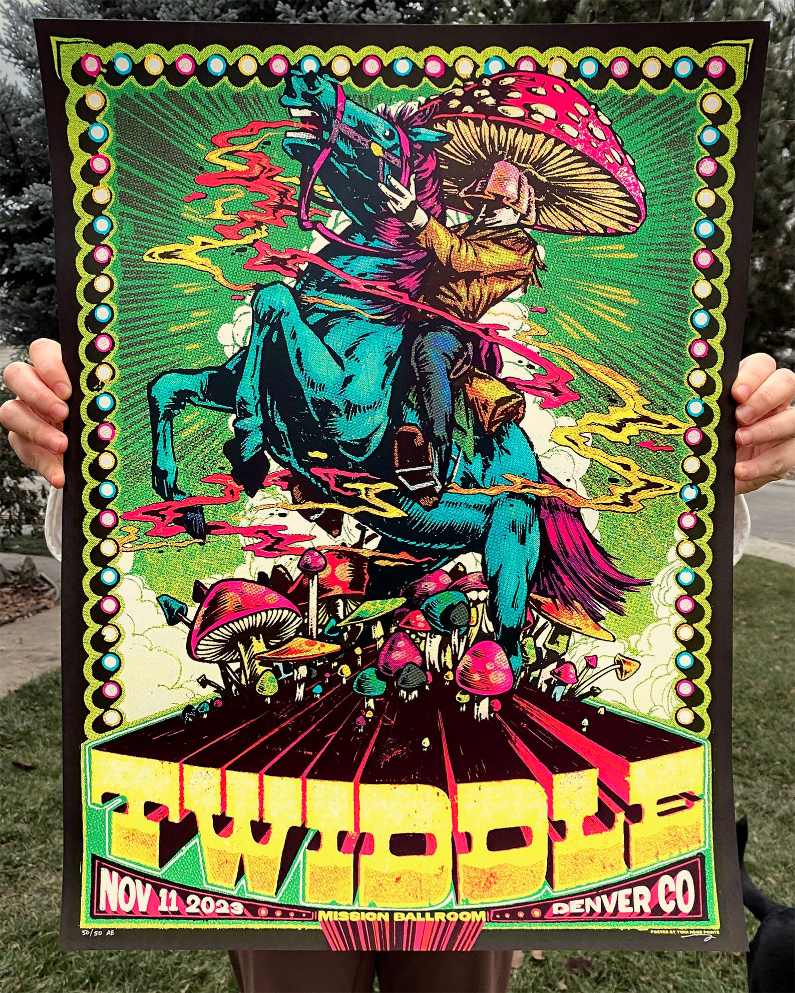 Twiddle - Gig Poster - Etsy