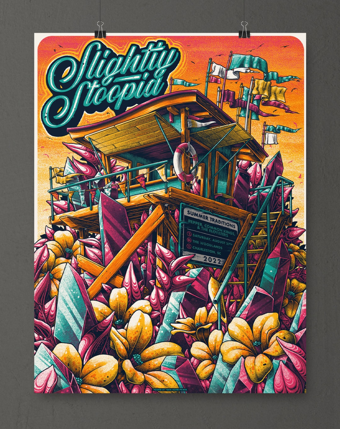 Slightly Stoopid Gig Poster - Etsy