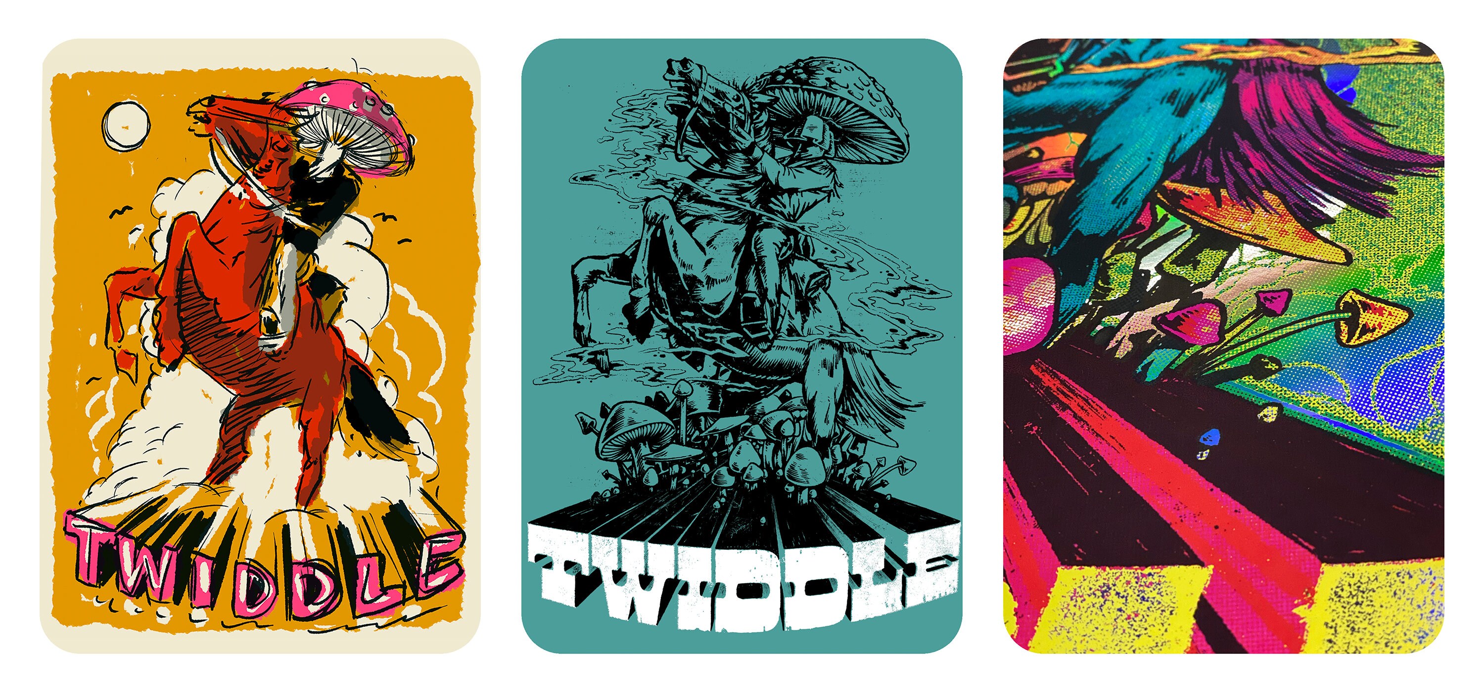 Twiddle - Gig Poster - Etsy