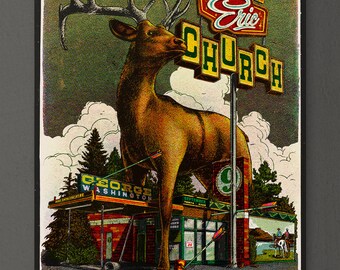 Eric Church Concert Poster, Rapid City, SD - Etsy
