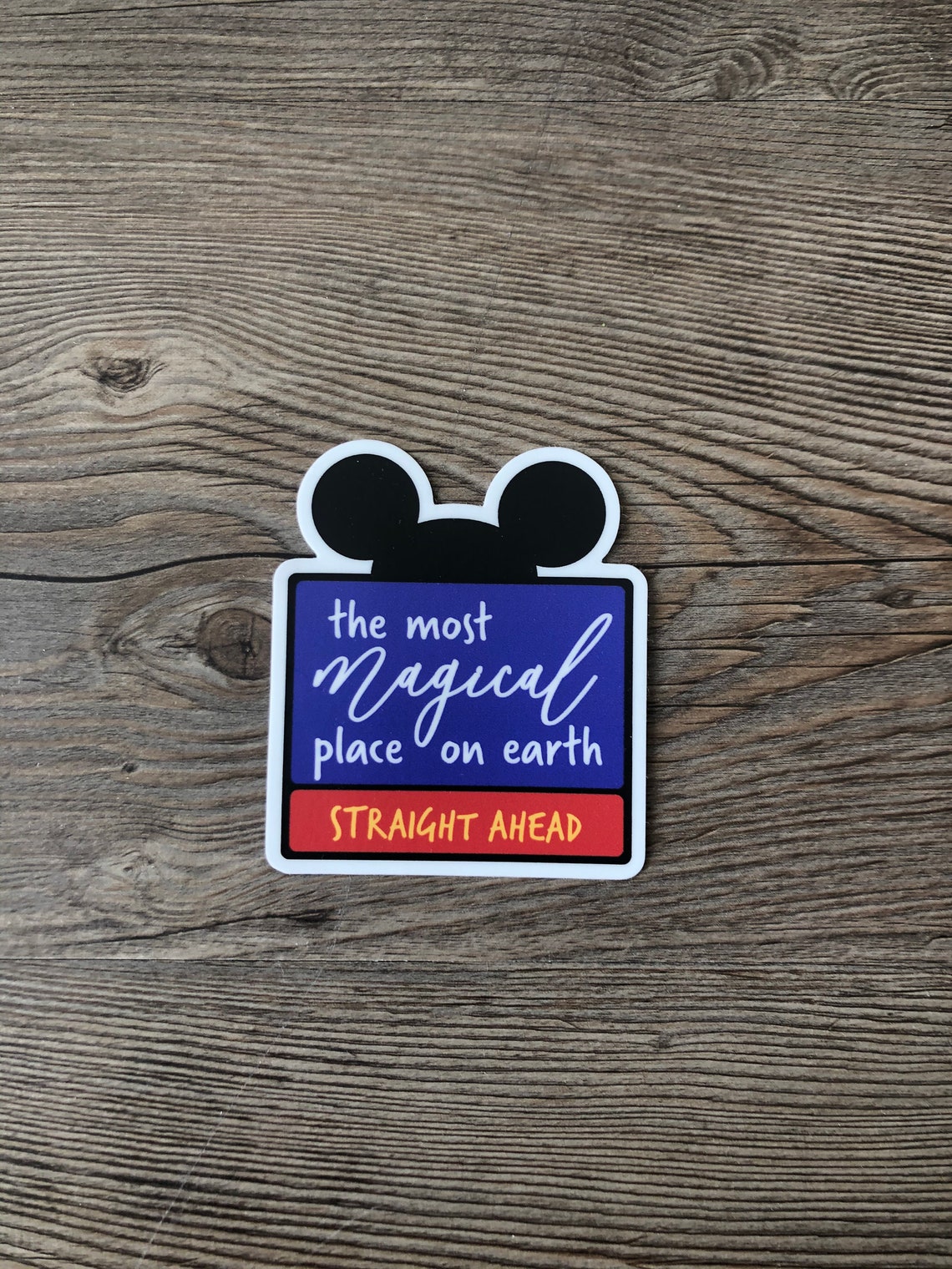 This Way to Disney Sticker - Etsy
