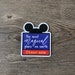This Way to Disney Sticker - Etsy