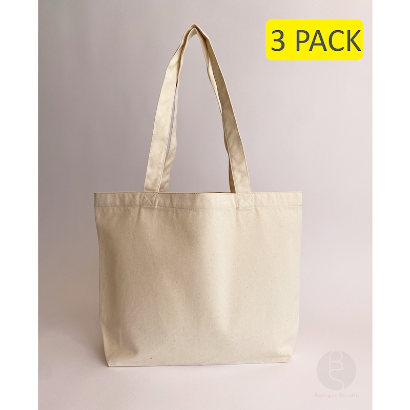 Plain Canvas Tote - Etsy