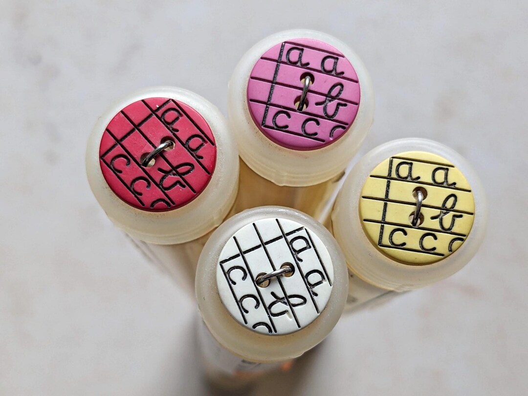 Cute Children's Buttons - "abc" - 16 Mm - to Choose From - Etsy