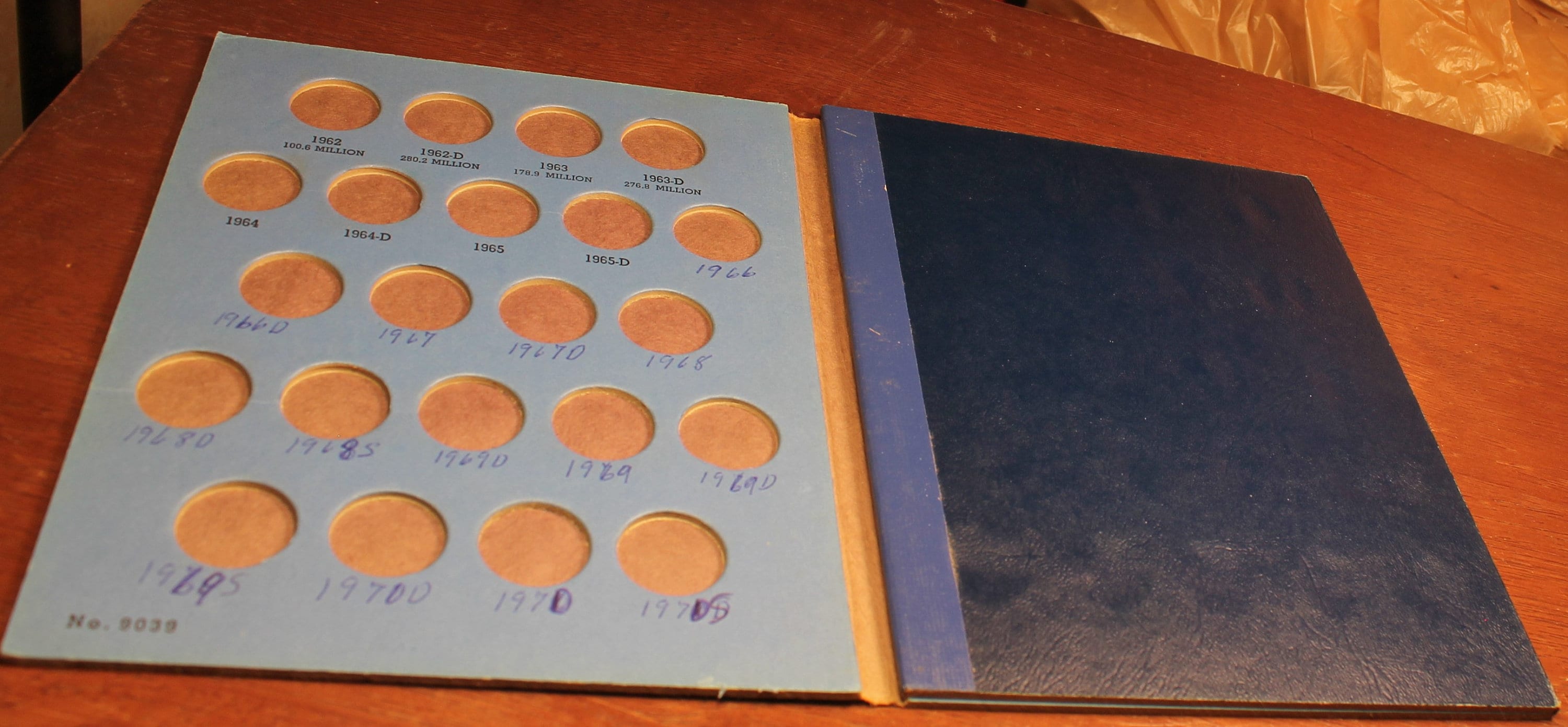 Whitman Folder/album Jefferson Nickel Collection Starting 1962 Number ...