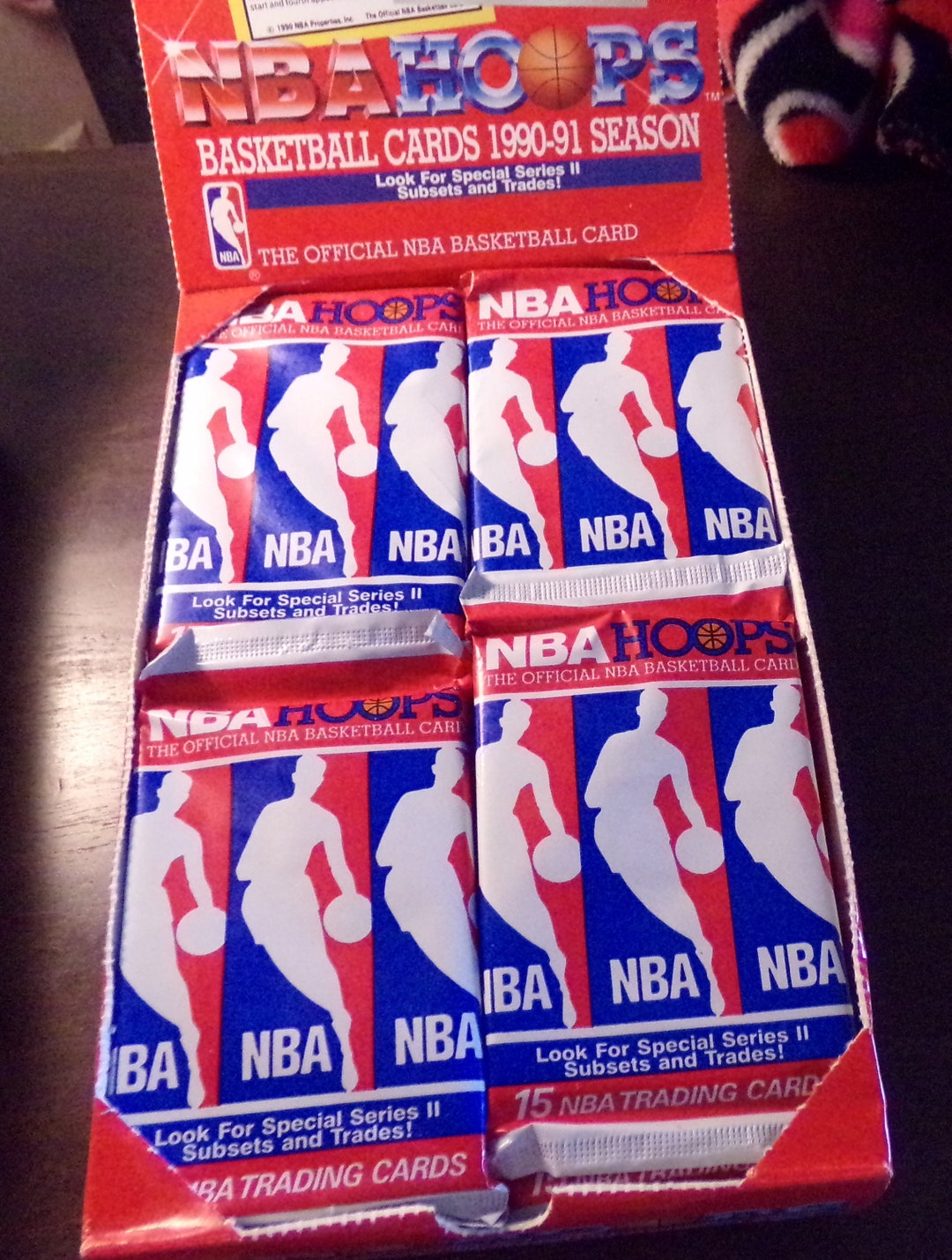 1990-1991 Hoops Series 2 Five Unopened Packs of Basketball Cards - Etsy