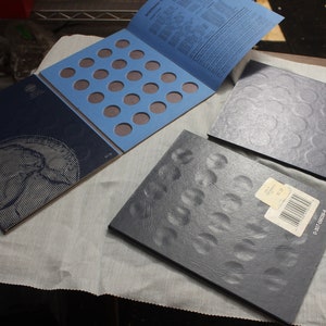 Three Whitman Jefferson Nickel Collection Starting 1962 Number 2 Coins ...