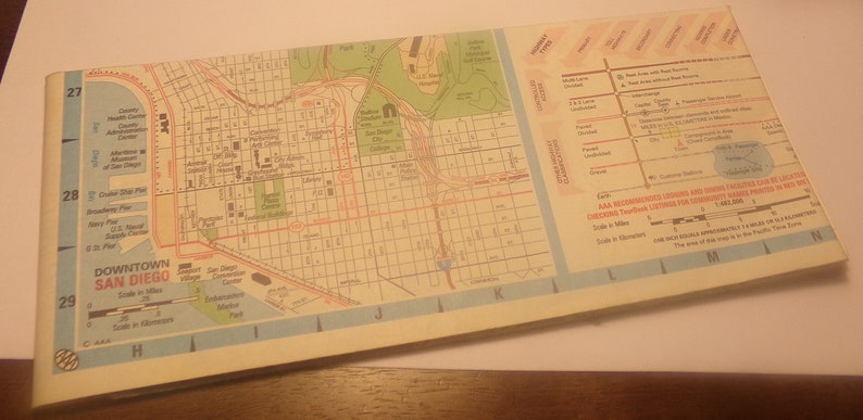 8 Different Random AAA Road Maps - Etsy