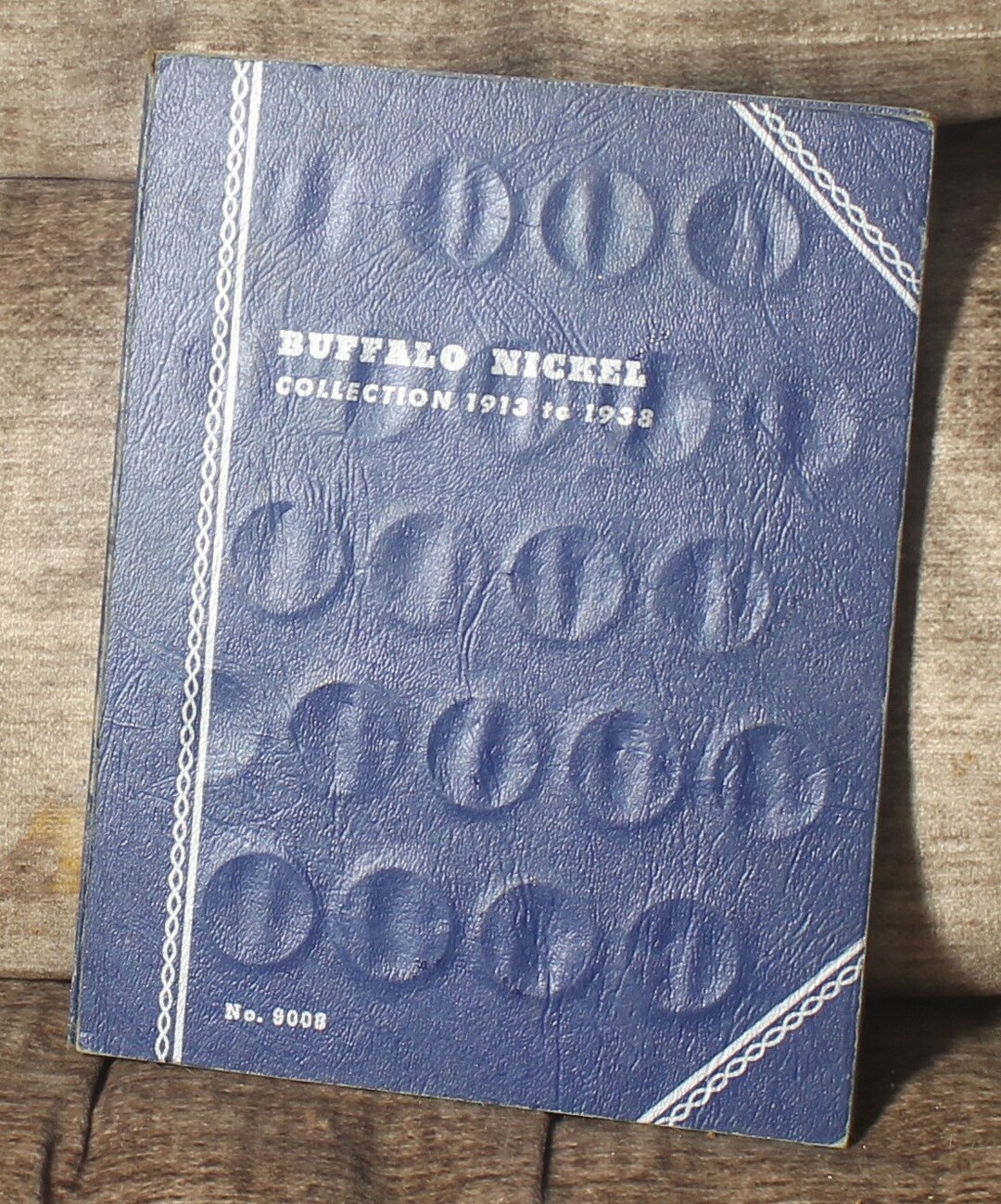 2 Whitman Buffalo Coin Folders 1913-1938 No. 9008 (coins Not Included ...