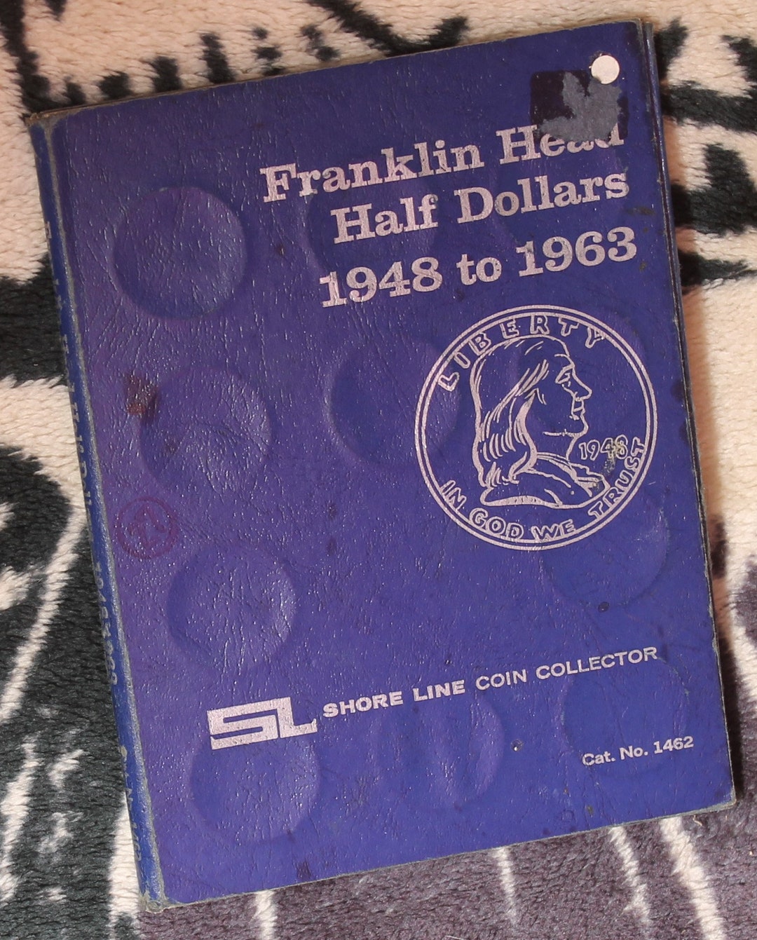 Franklin Half Dollar 1948 to 1963 Shore Line Coin Collection Coins Not ...