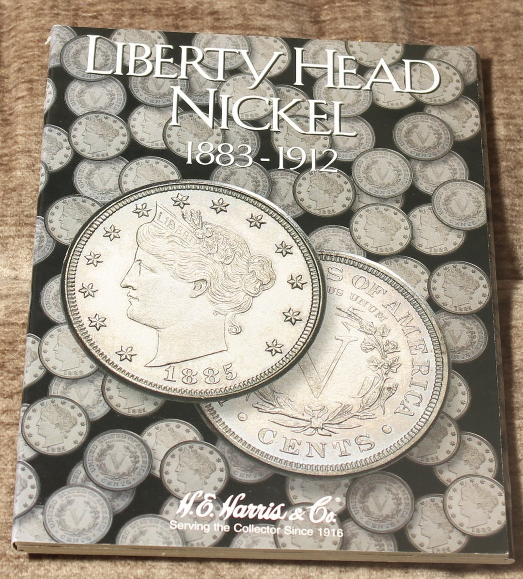 H.E. Harris & Co. Coin Folder Liberty Head Nickel 1883-1912 Lot E161 ...