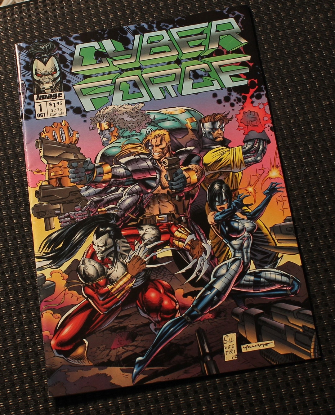 One Comic Book Cyber Force (image 1 Oct) Lot E35 - Etsy