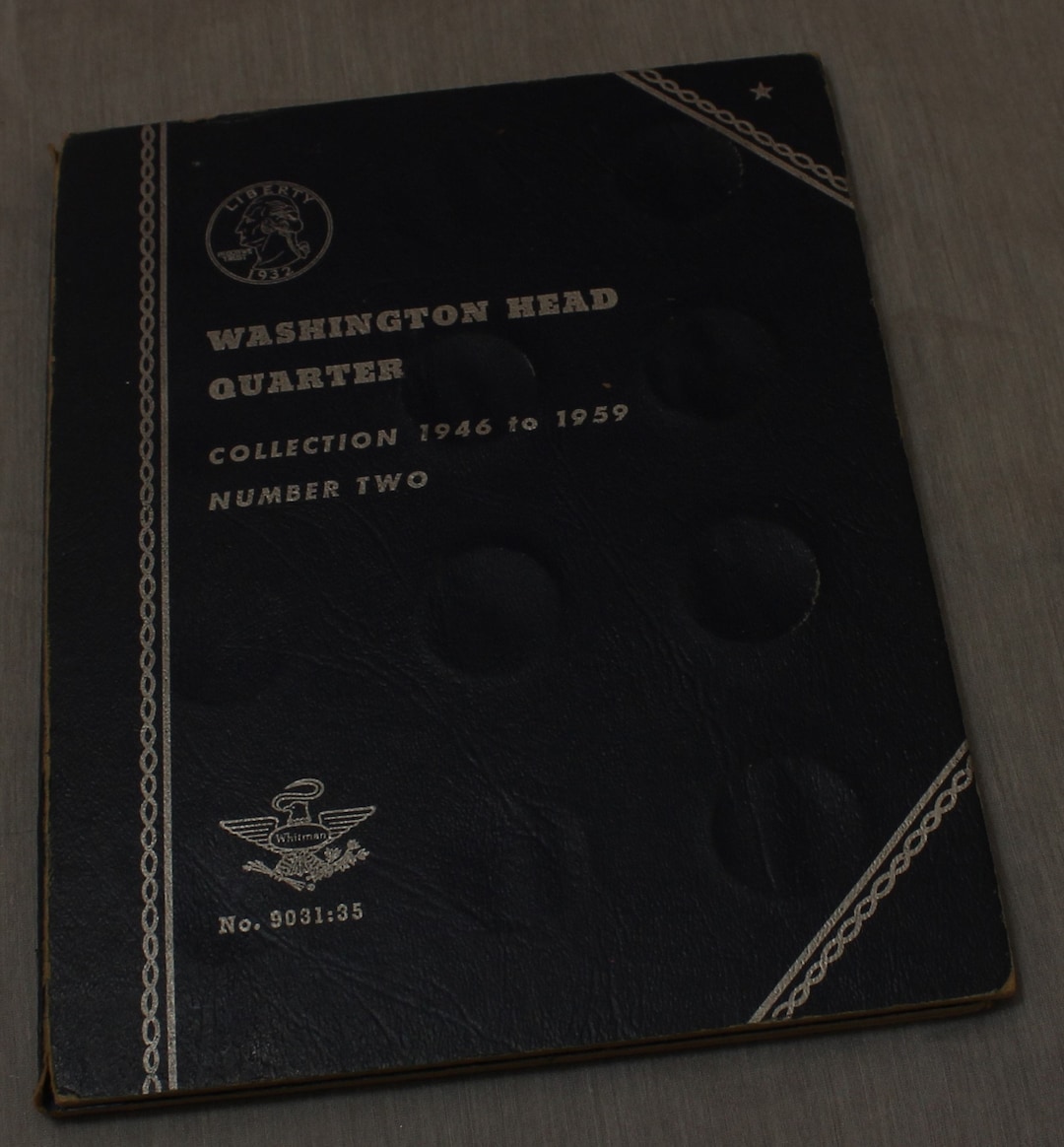 Whitman Folder Washington Head Quarter Collection 1946 to 1959 No. 9031 ...