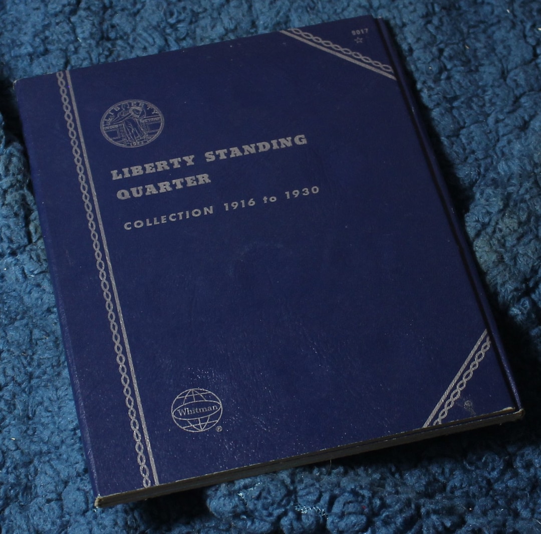 Whitman Coin Folder Liberty Standing Quarter Collection 1916 to 1930 ...
