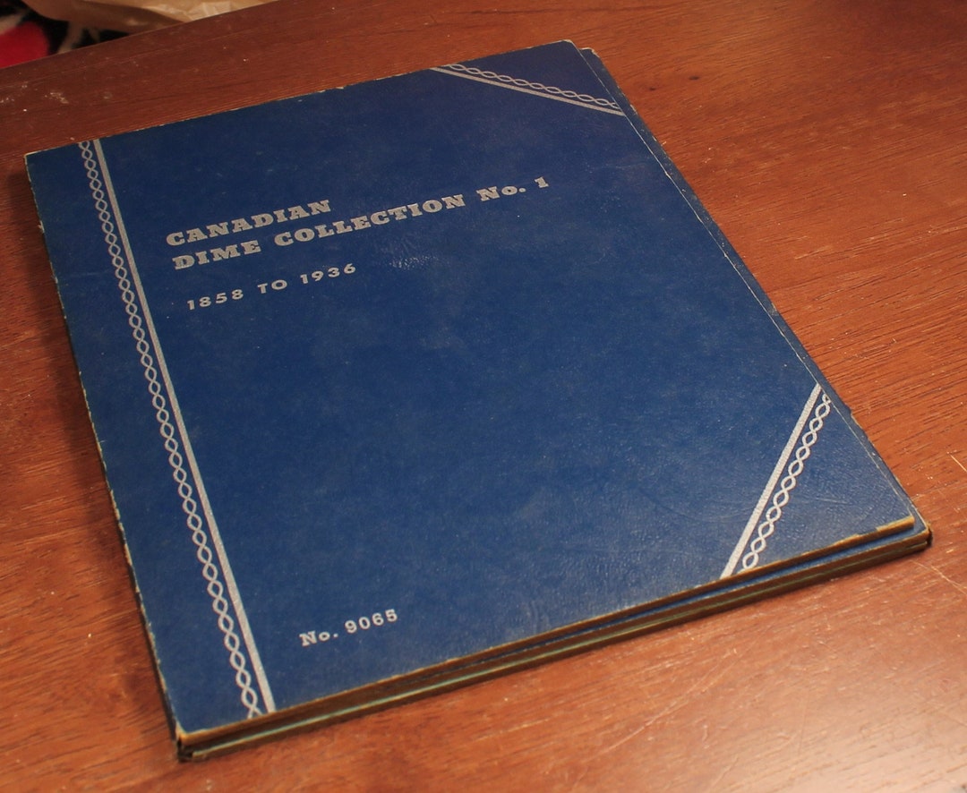 Whitman Folder/album Canadian Dime Collection No.1 1858 to 1936 ( Coins ...