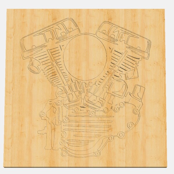 Panhead Engine Sign - Etsy